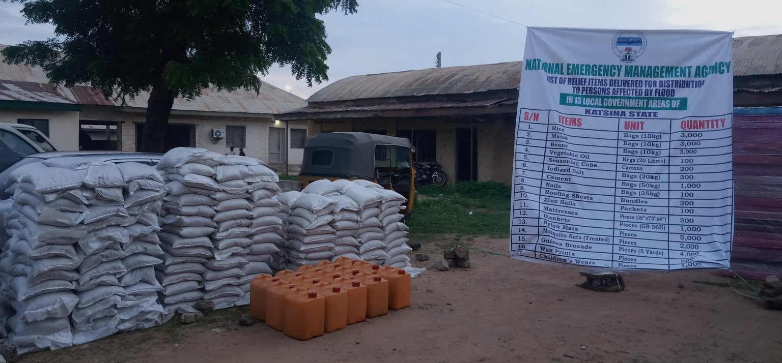 NEMA presents relief materials to flood victims in Katsina - 365Daily