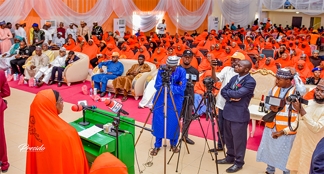 Kebbi Governor’s wife leads walk against gender-based violence - 365Daily