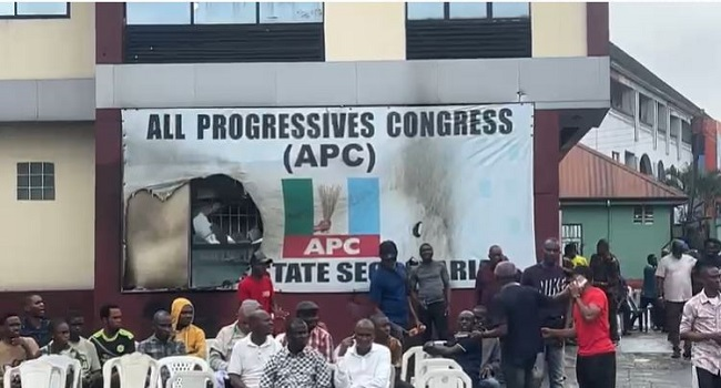 Explosion rocks Tony Okocha-led Rivers APC secretariat on LG election ...